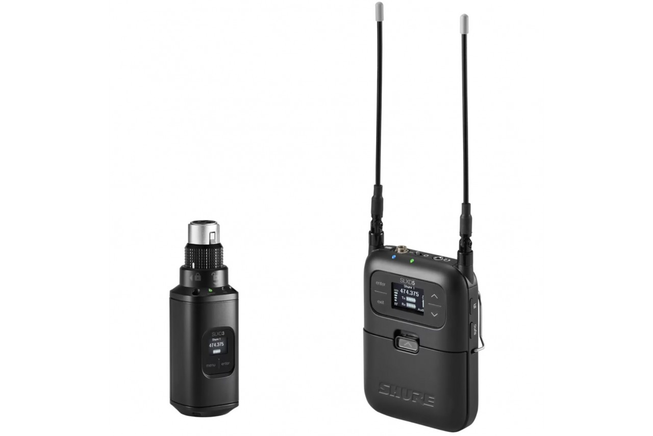 SHURE - SLXD35-G58 - Portable Wireless System With Plug-On Transmitter
